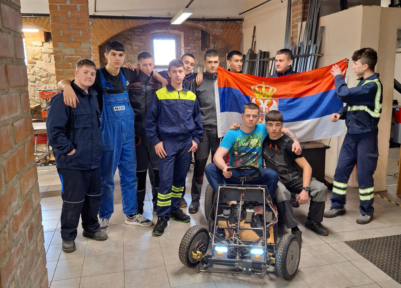 Učenici ETŠ „Mija Stanimirović“ iz Niša na stručnoj praksi u Lajpcigu